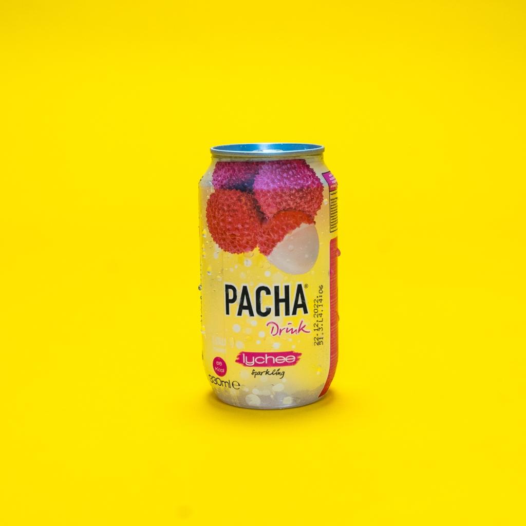 Pacha - Lychee drink can - 330ml – Marchaa Foods Limited